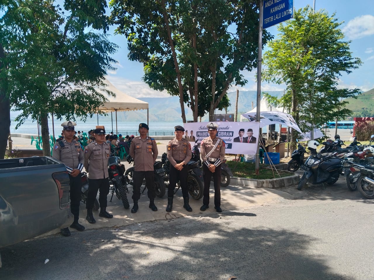 Rangkaian Pengamanan Polres Samosir Dalam Pelantikan Presiden dan Wakil ...
